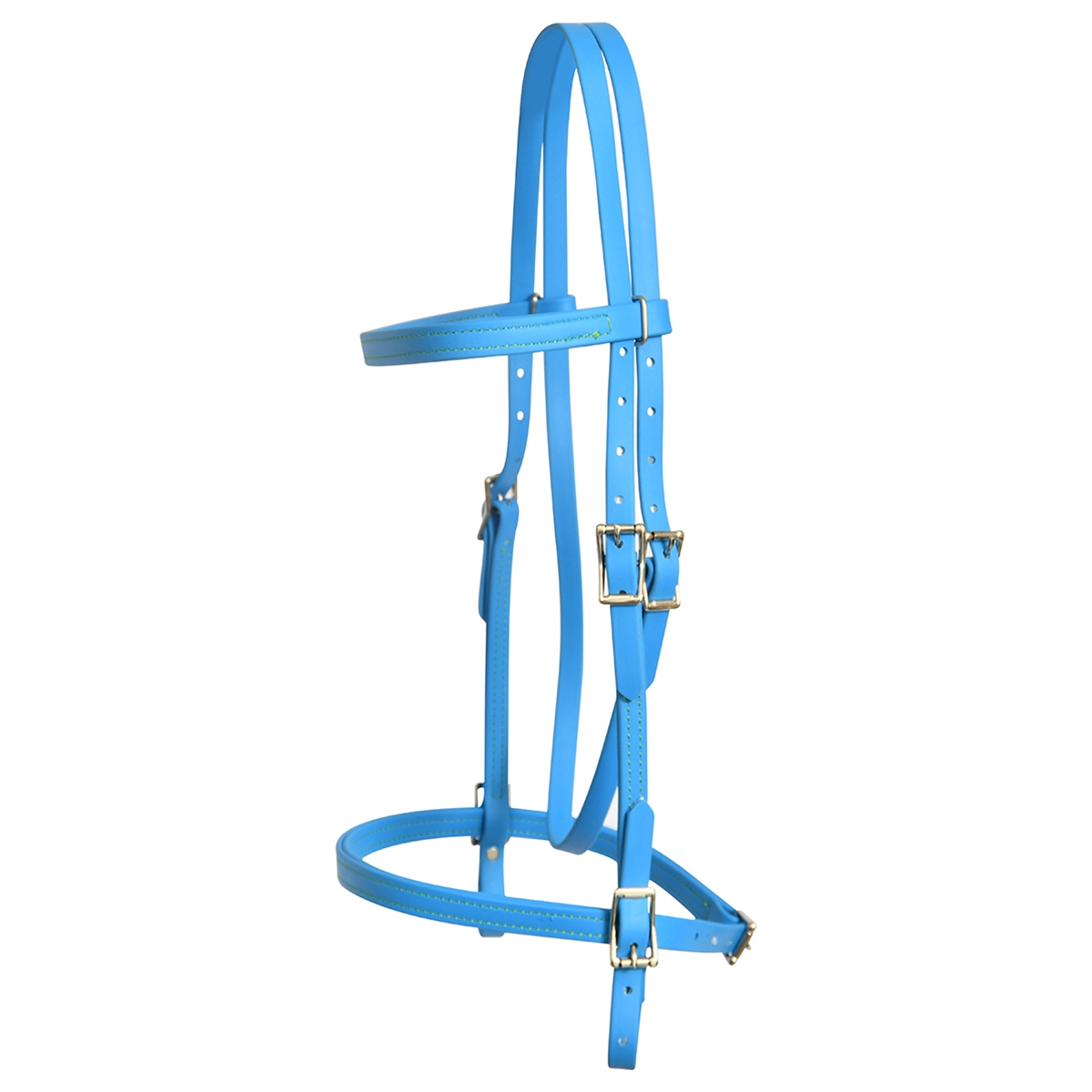 Two Horse Tack - ****PHOTO SAMPLE*** $20 Light/Sky Blue Beta Biothane ...